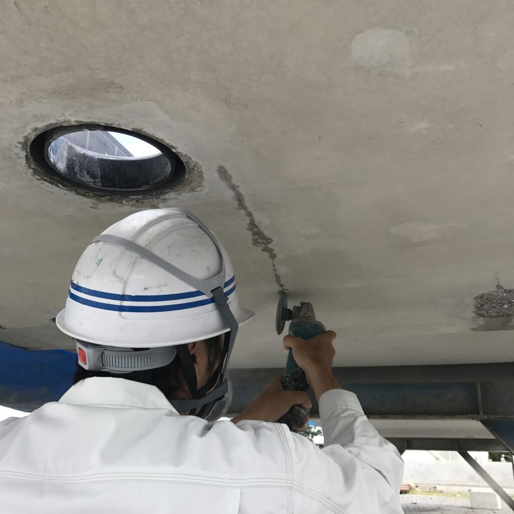 How to Repair with V-Cut Method - How to repair concrete