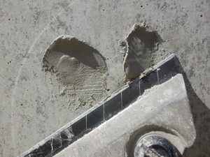 How to Repair Individual Pinholes in Concrete - How to repair concrete